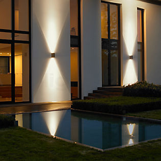 Lampes d'extérieur : Lumière ponctuelle des façades et devantures en ...