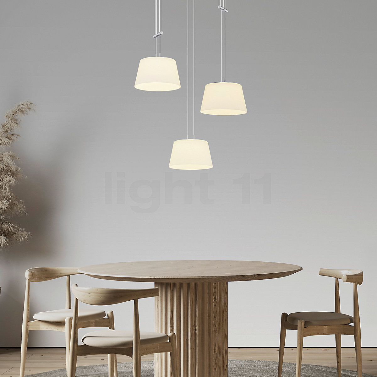 Cluster Pendelleuchte 3 Flammig