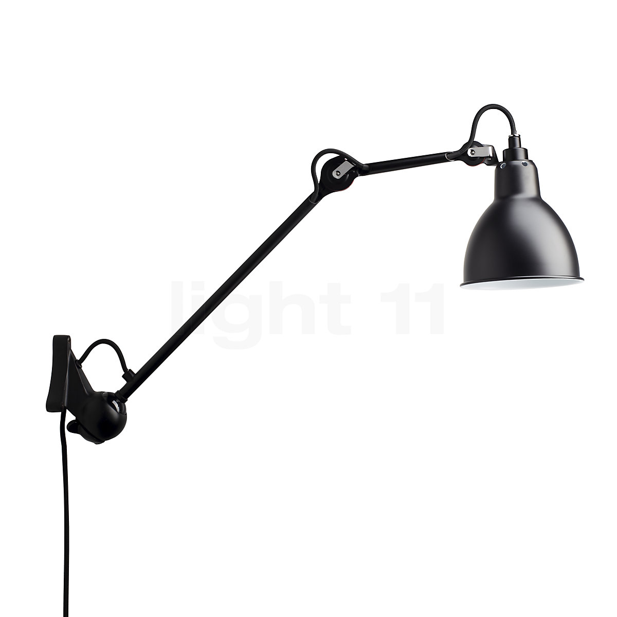 DCW Lampe Gras No 222 Applique noire en vente sur light11.fr
