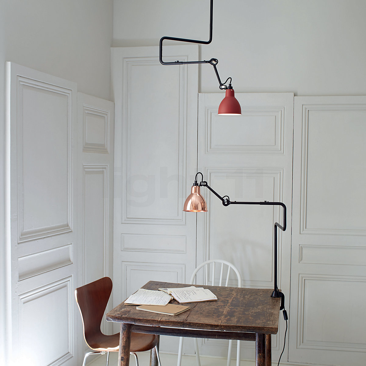 DCW Lampe Gras No 312 Suspension en vente sur light11.fr