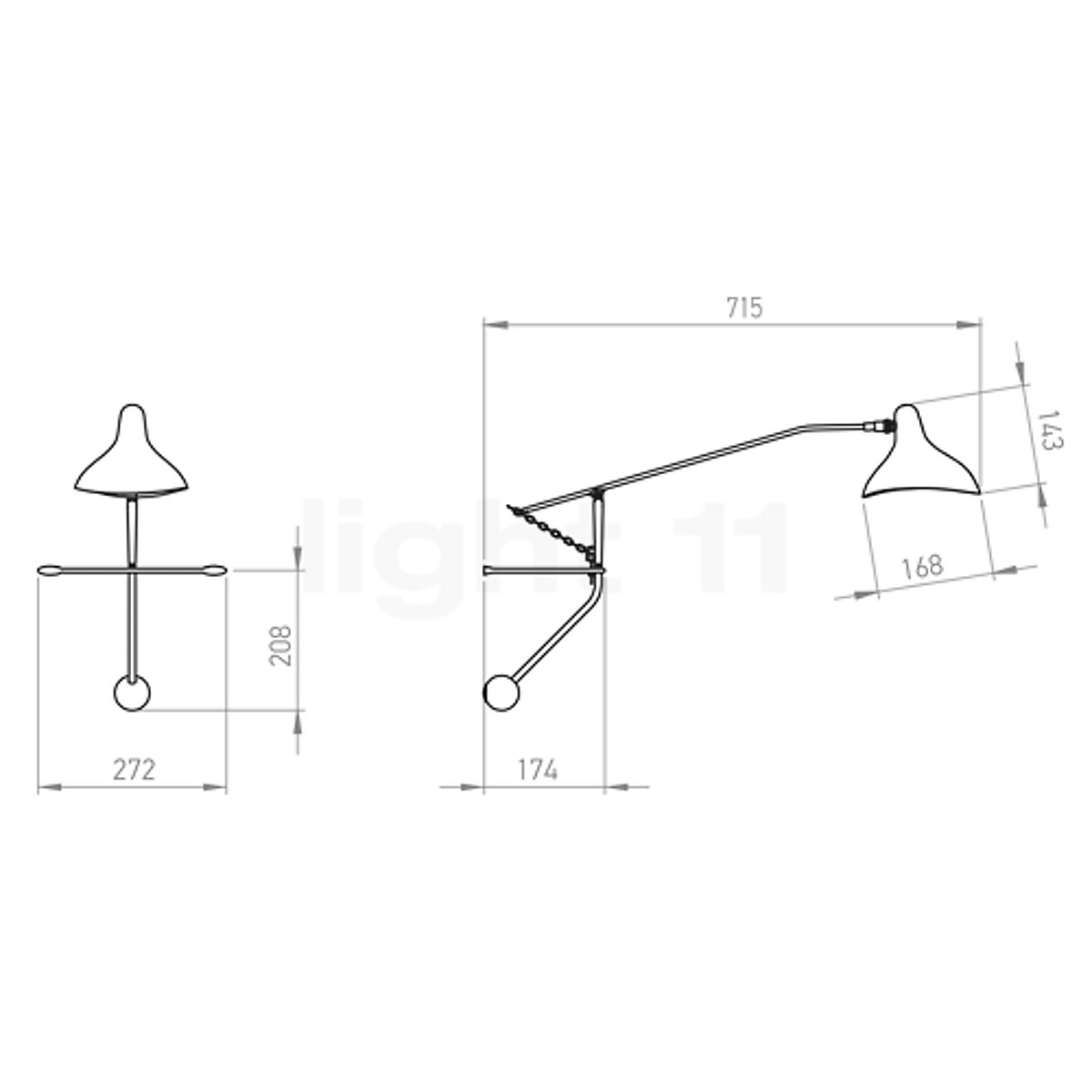 DCW Mantis BS2 Mini LED en light11.es