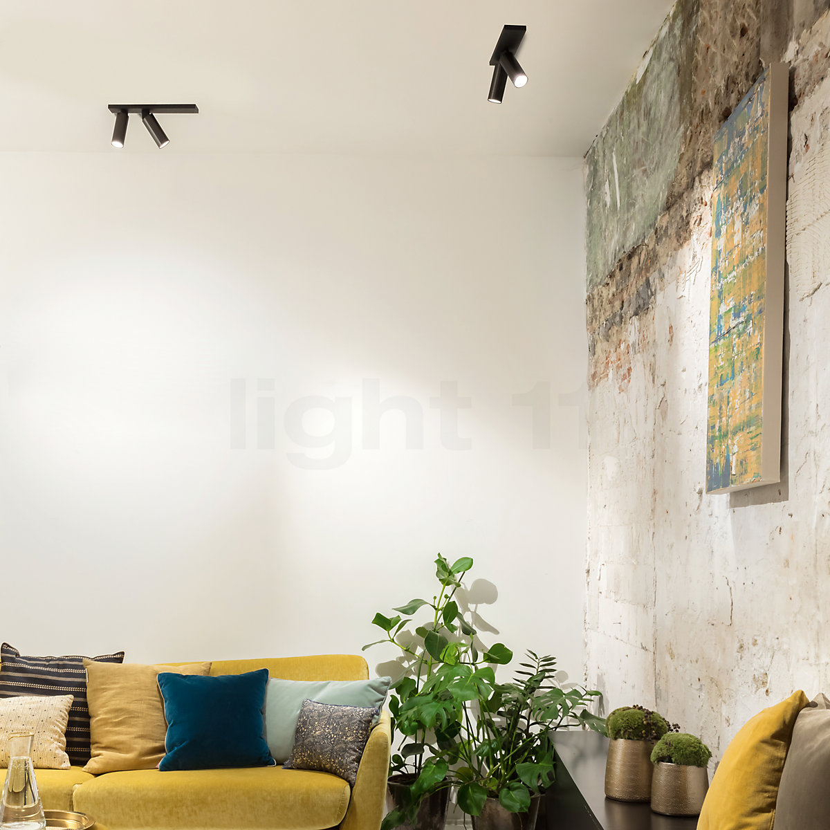 Delta Light Hedra On Deckenleuchte 2-flammig LED