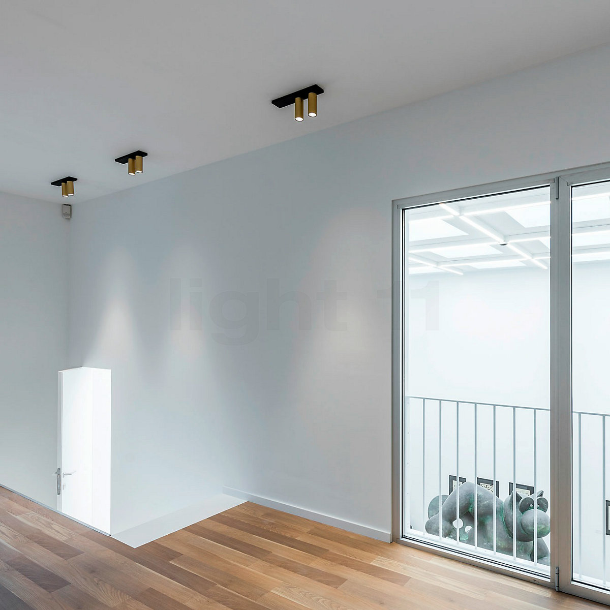 Delta Light Hedra On Deckenleuchte 2-flammig LED