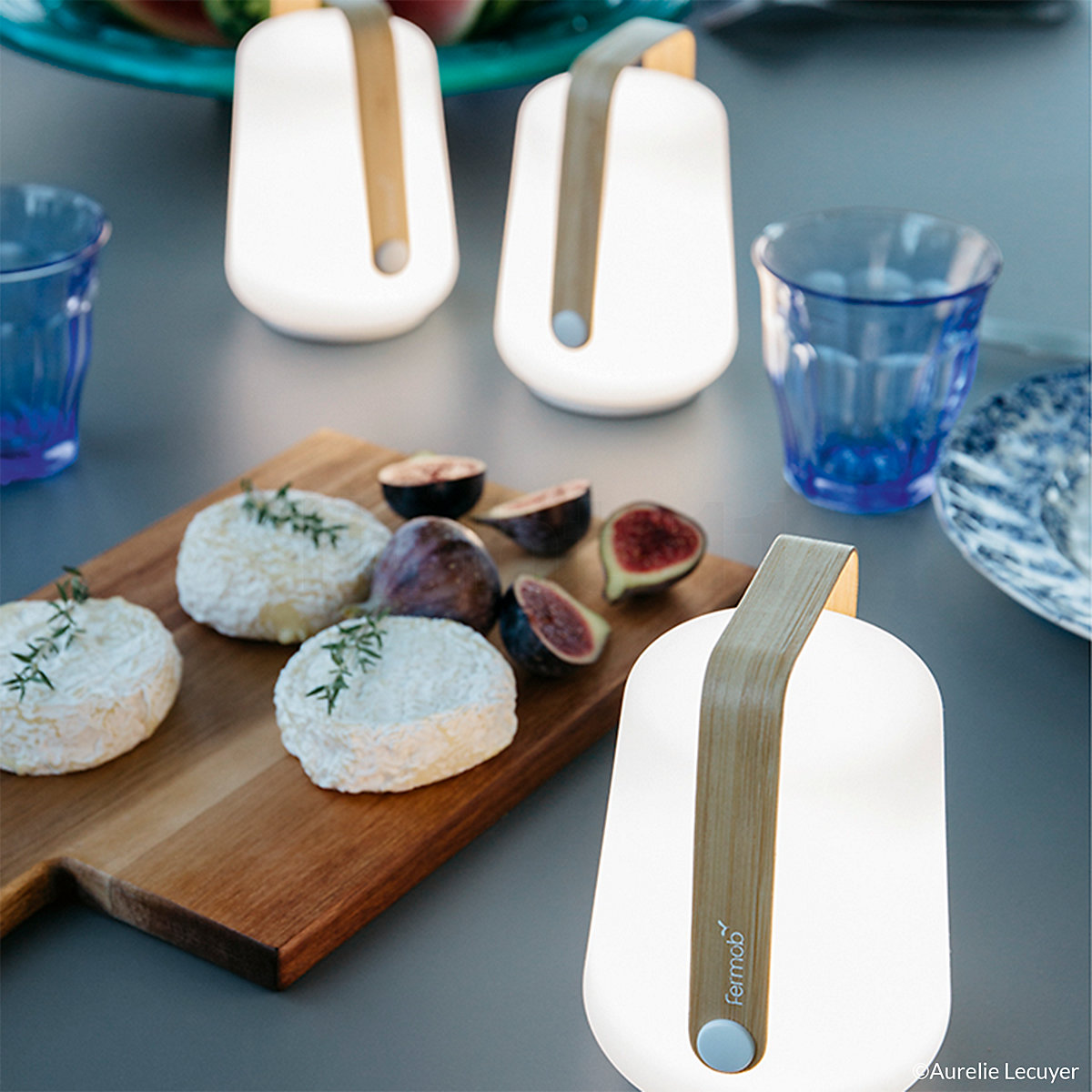 Lampe de table Fermob Balad 12 cm LED, lot de 3 - light11.fr