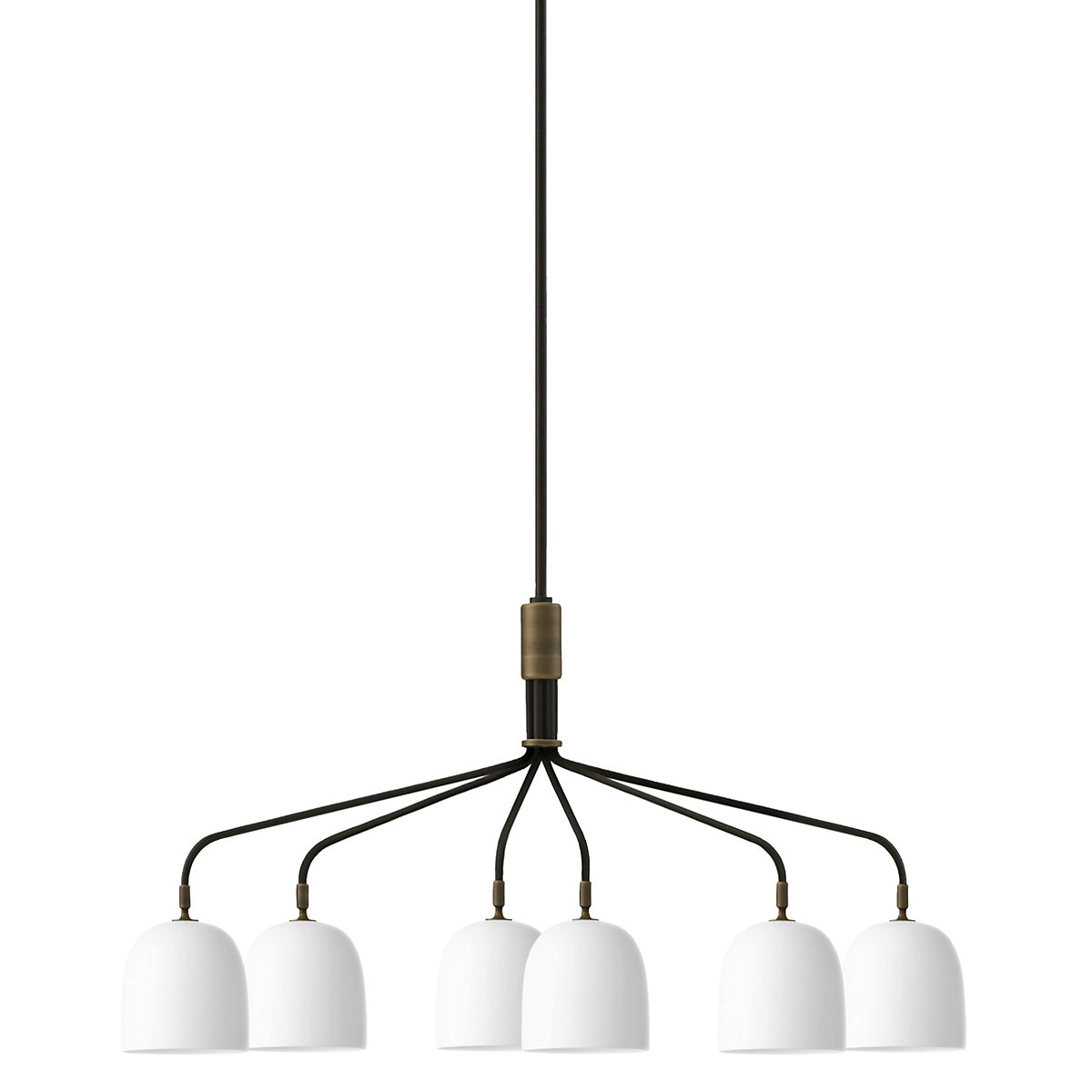 Buy Gubi Howard Chandelier 6 lamps at light11.eu