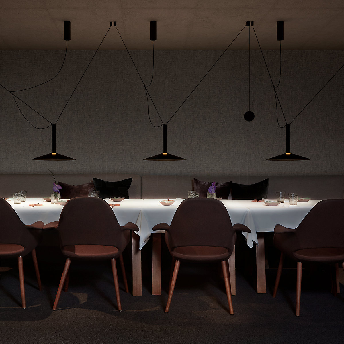Buy Marset Milana Counterweight Pendant Light LED at