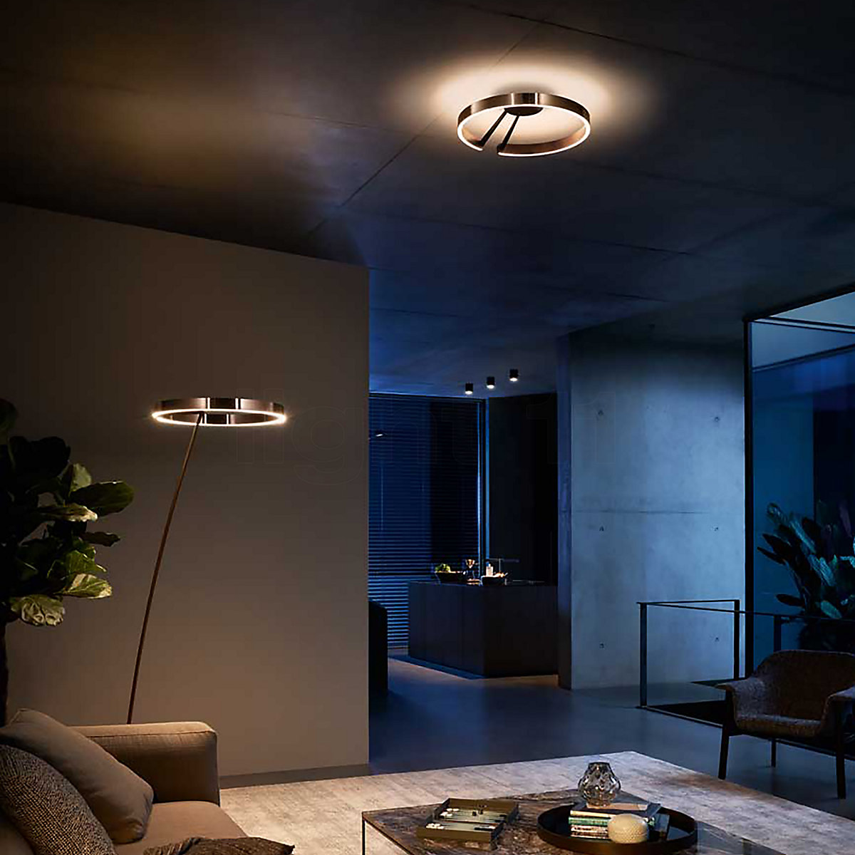 Buy Occhio Mito Raggio Arc Lamp LED at light11.eu