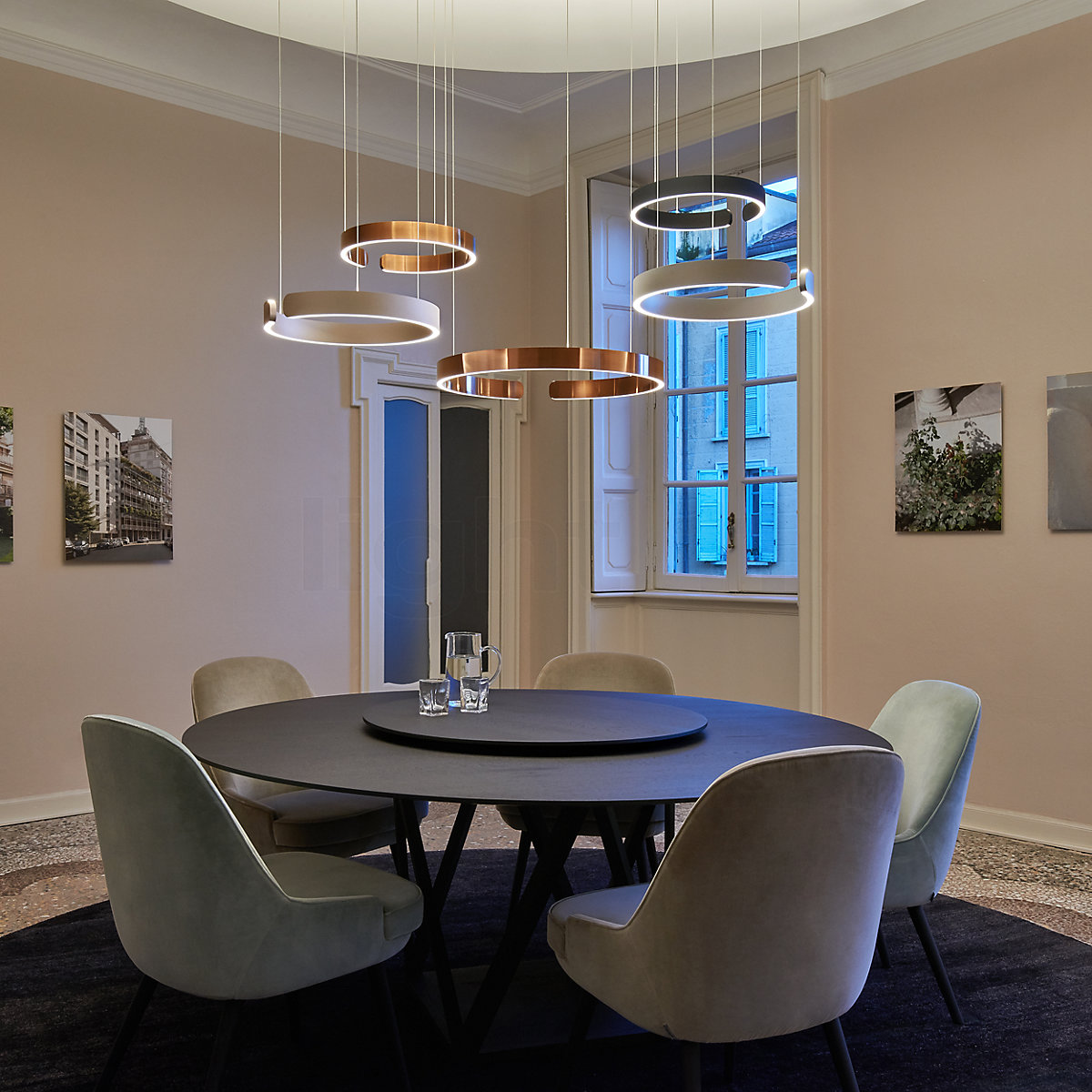 Occhio Mito Sospeso 40 Fix Flat Table Einbaupendelleuchte LED kaufen