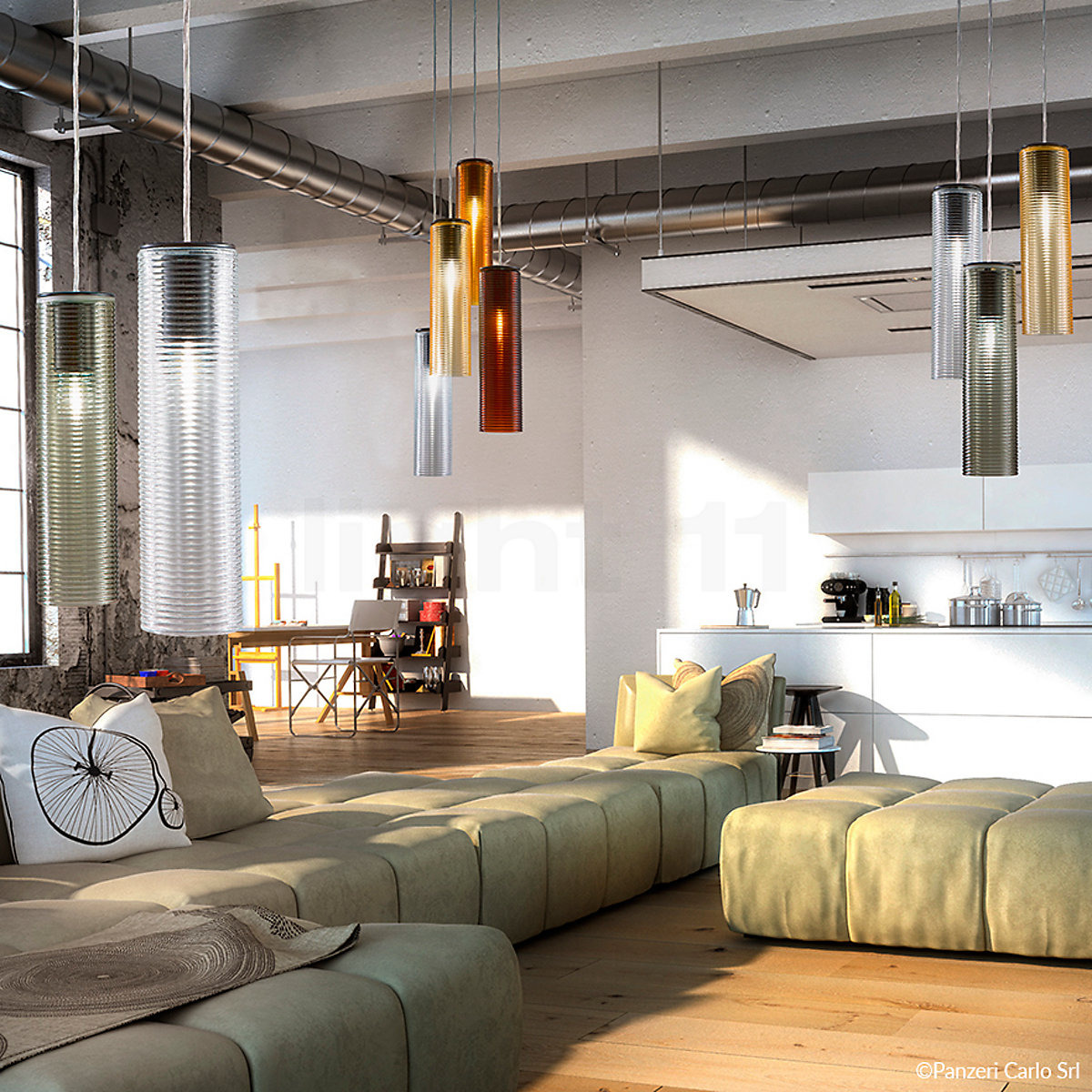 Panzeri Clio Pendelleuchte kaufen