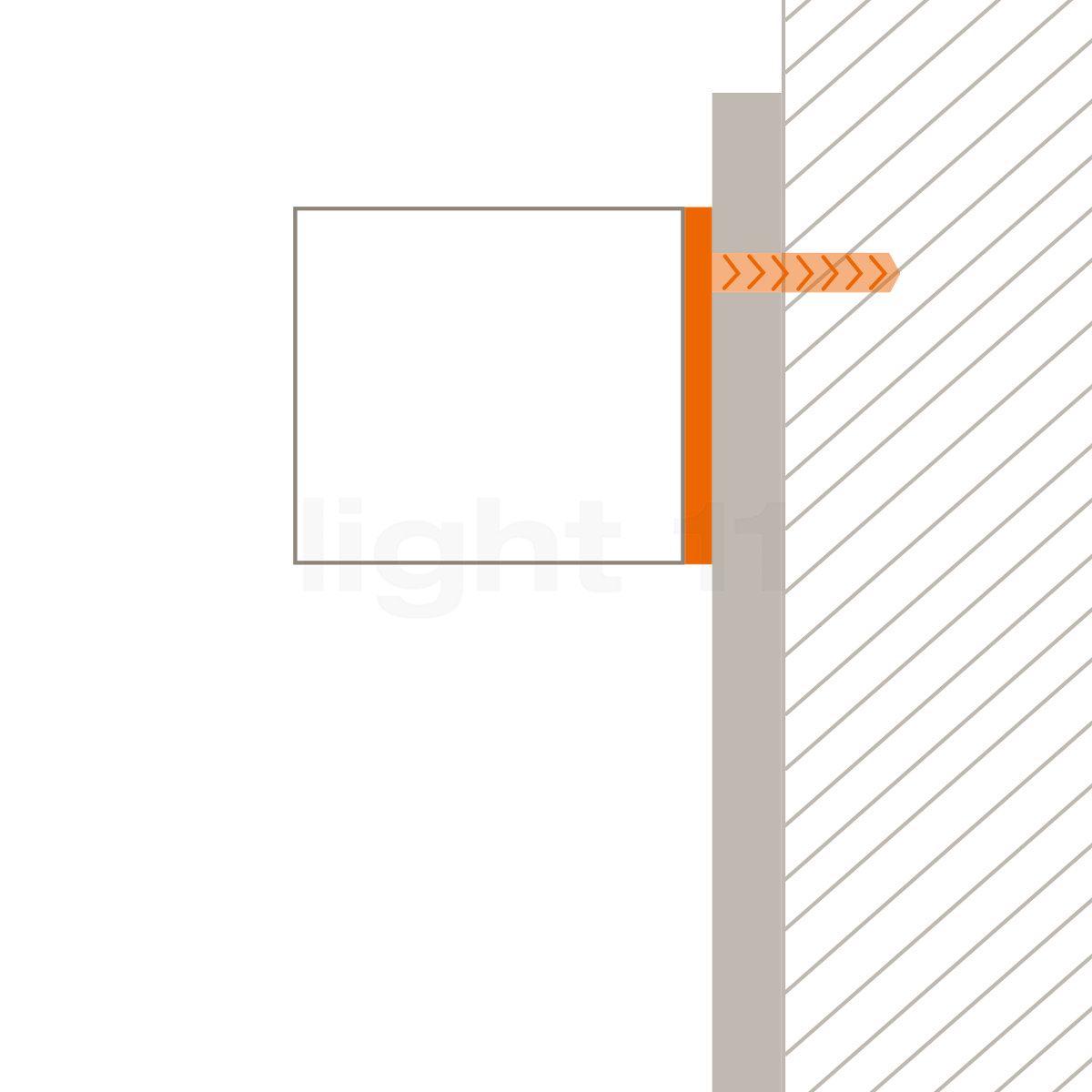 Applique Top Light Puk Maxx Mirror LED - light11.be