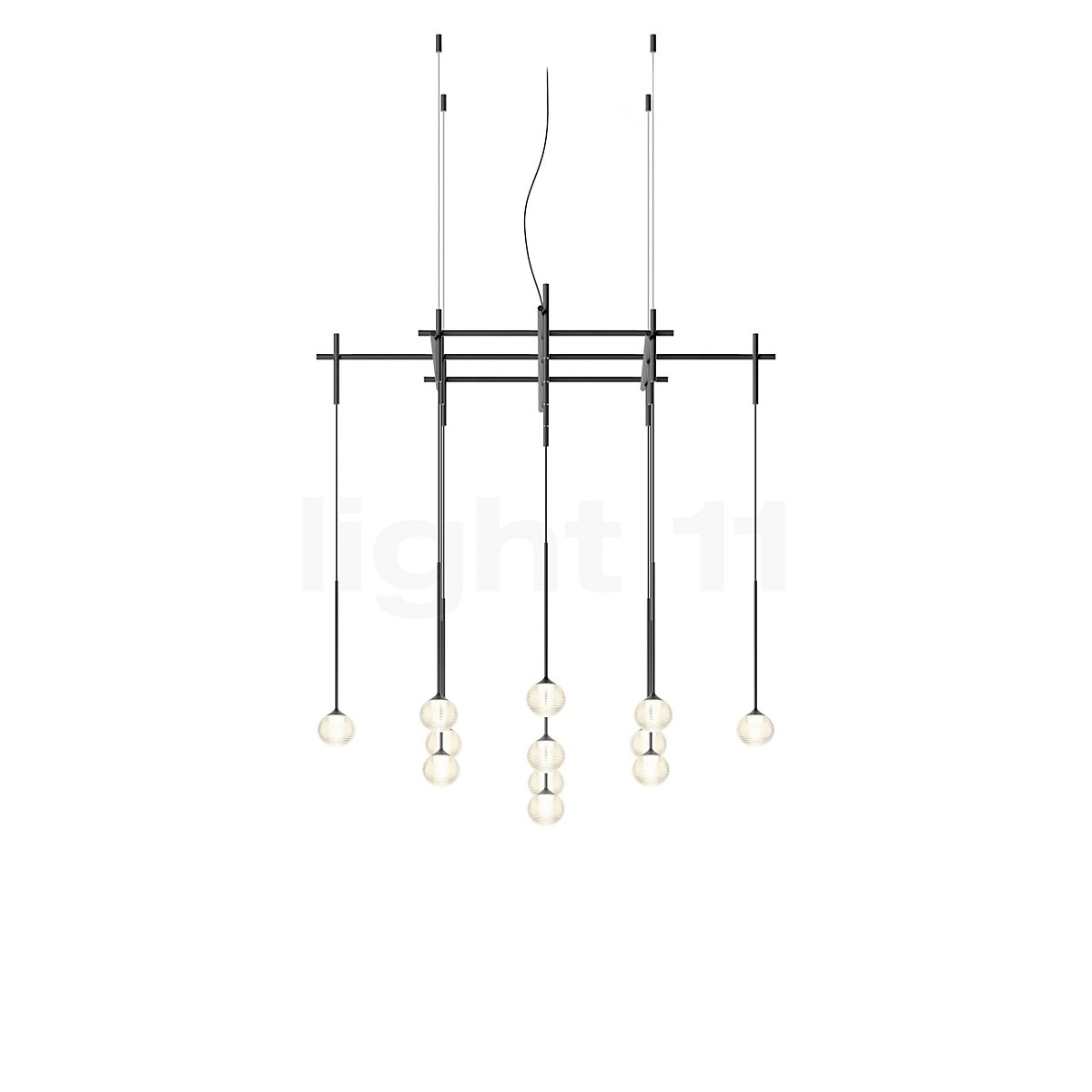 Buy Vibia Algorithm Recessed pendant light LED 13 lamps at