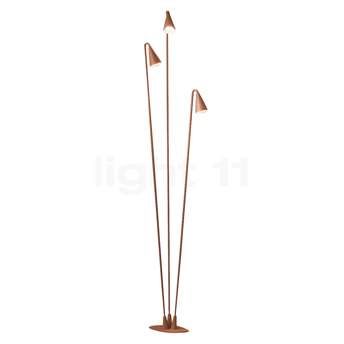 Buy Vibia Brisa Floor Lamp LED 3 lamps at light11.eu