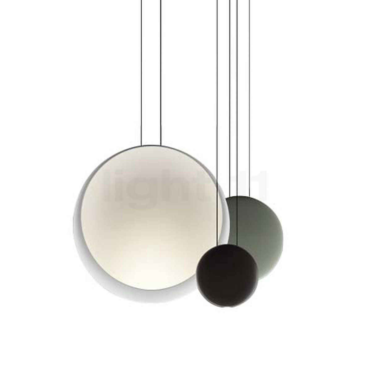 Buy Vibia Cosmos 2511 Pendant Light LED 3 lamps at