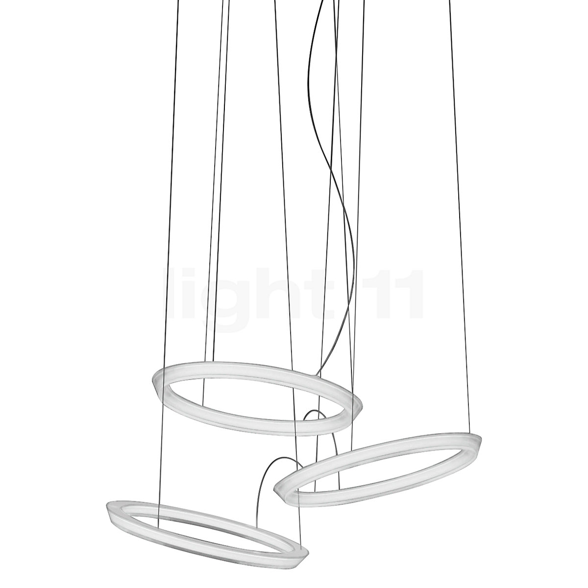 Buy Vibia Halo Circular Pendant Light LED 3 lamps at