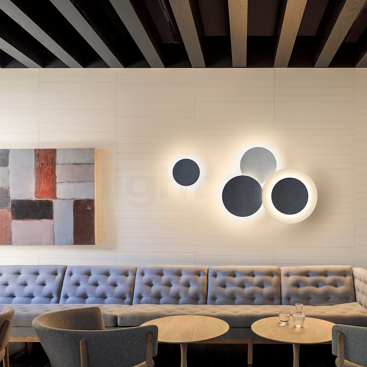 Buy Vibia Puck Wall Art Wall Light LED at light11.eu