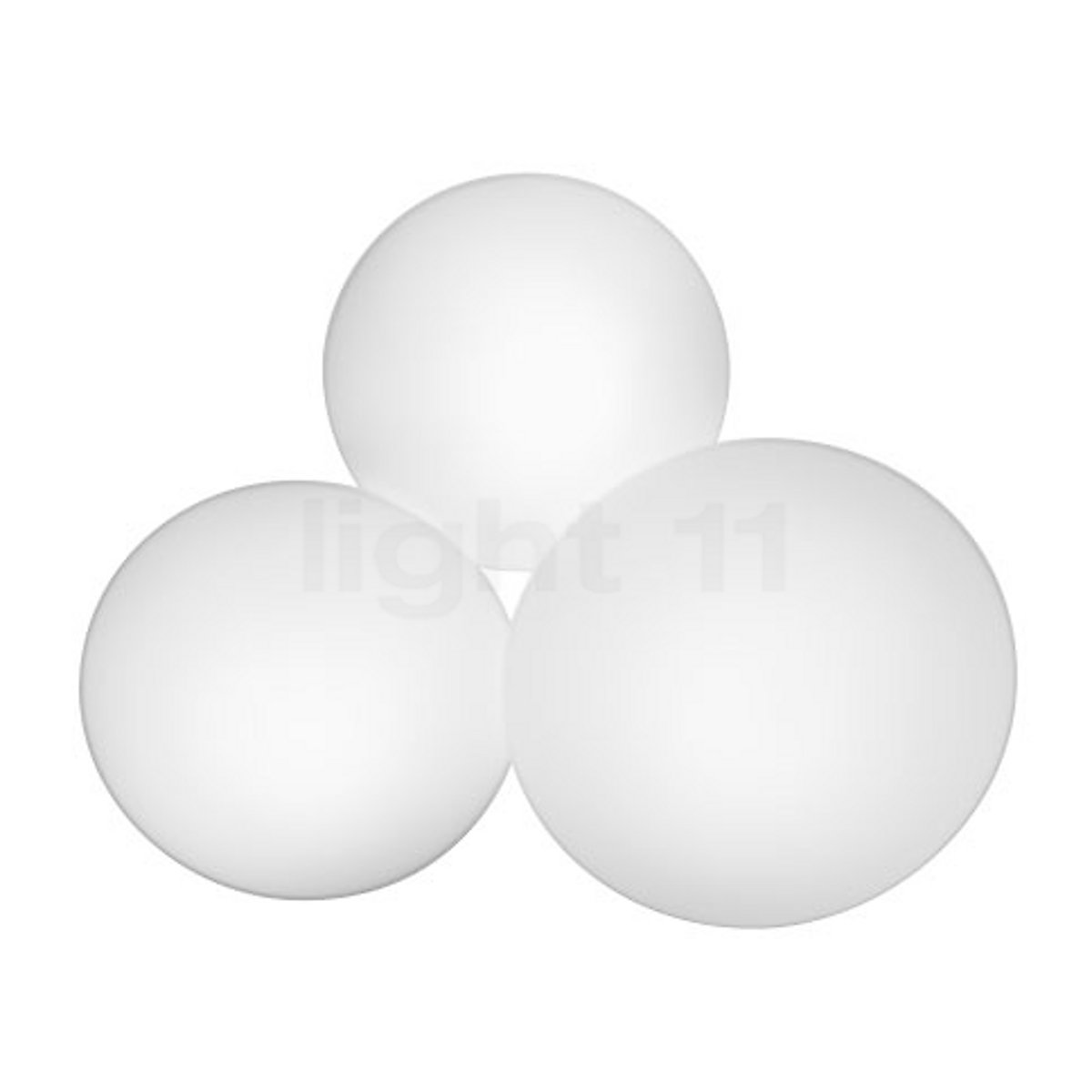 Buy Vibia Puck Wall- and Ceiling Light LED 3-flammig at