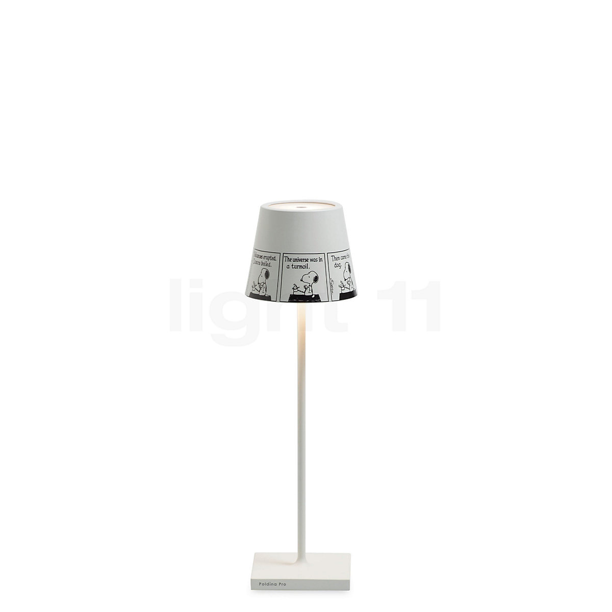 Zafferano Poldina Peanuts Lampada ricaricabile LED