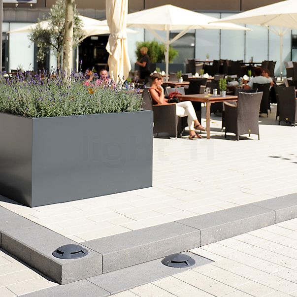 Projecteur encastré Bega 77089 - Lampe au sol 1x180° LED