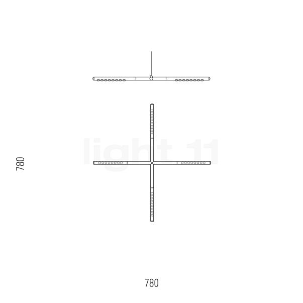 Buy Tecnolumen LUM X Pendant Light LED at light11.eu