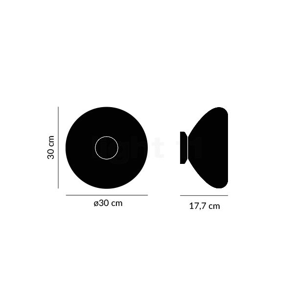 Buy Tom Dixon Void Wall-/Ceiling Light LED at light11.eu
