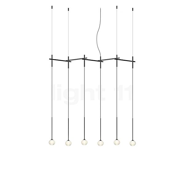 Vibia Algorithm Luminaire encastré en suspension LED 6 foyers